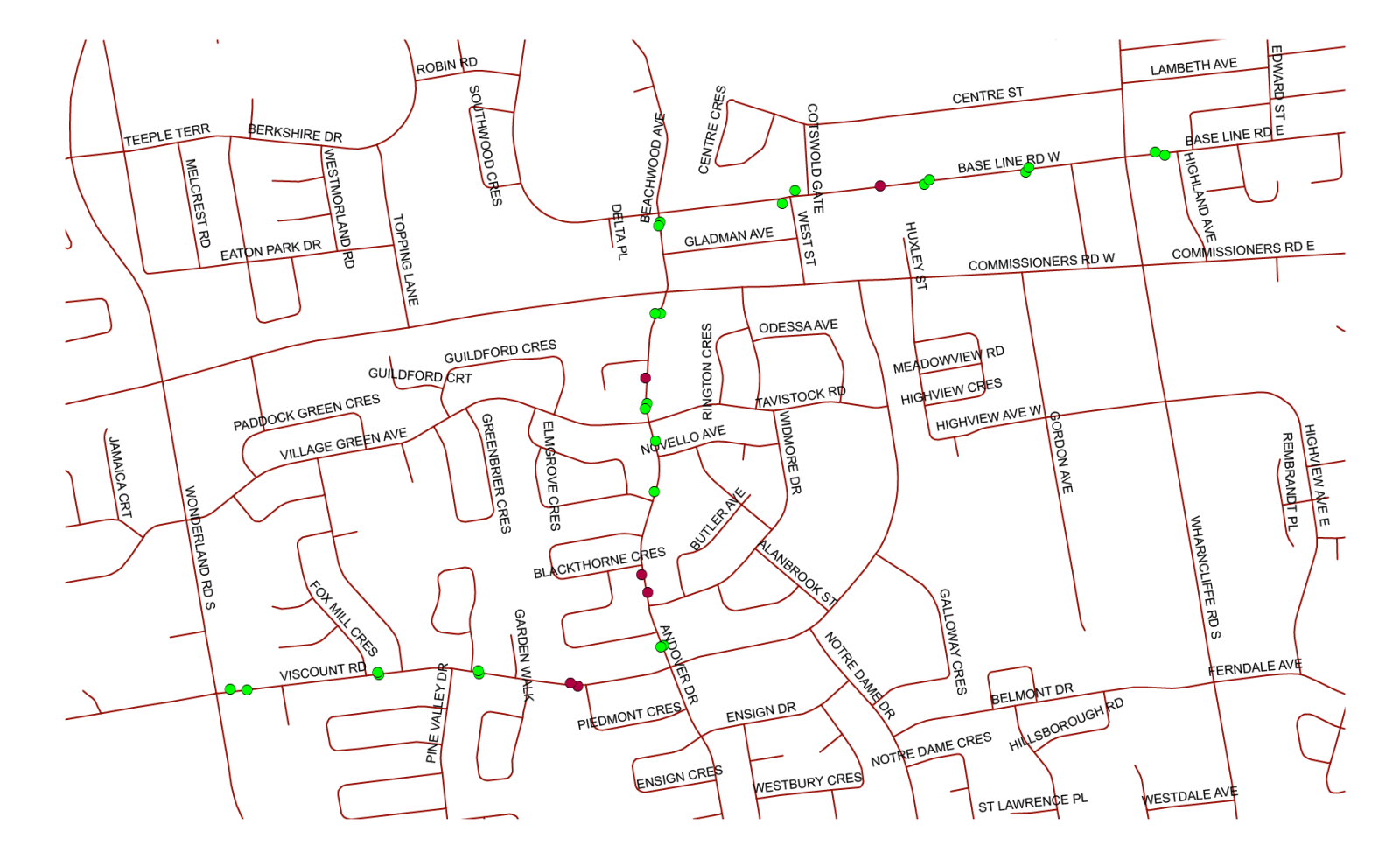 Southwest Route 15 Stop Changes – London Transit Commission